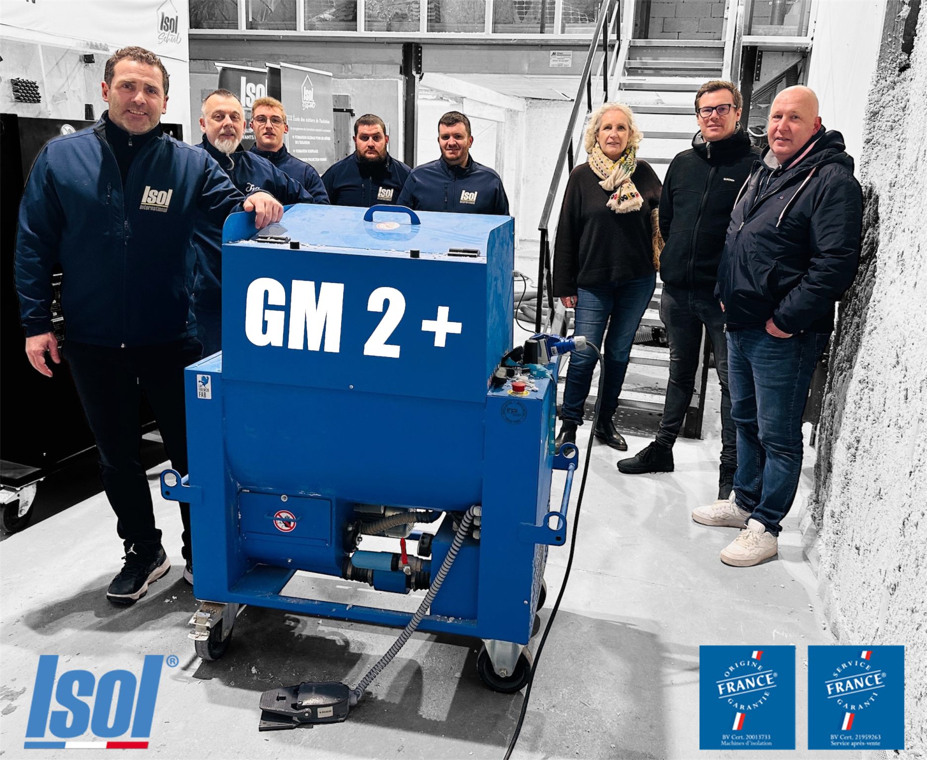 Isol International - Le spécialiste des machines pour l'isolation